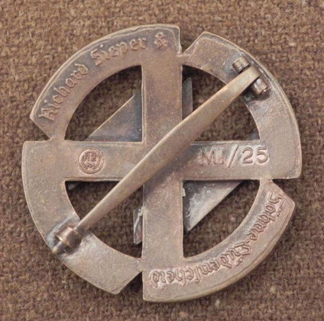 Nazi SS Proficiency Badge Award -Repro : Lot 640281