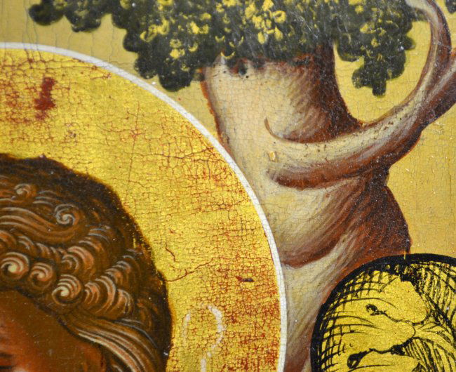 Altar, Russian, Skoptsy(Castrati) Icon, 18th c. : Lot 683A