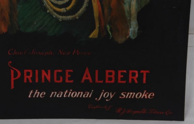 Prince Albert Tobacco Advertising Sign : Lot 1