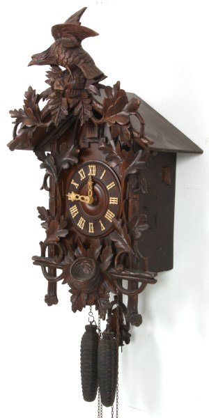 Gorgian Hettich Sohn Black Forest Cuckoo Clock : Lot 23