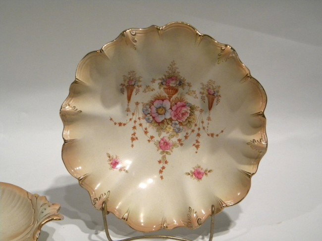 Crown Devon Stoke on Trent Fieldings Platter & Bowl : Lot 27126A