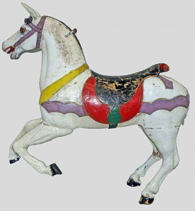FREDERICK HEYN CAROUSEL HORSE : Lot 87
