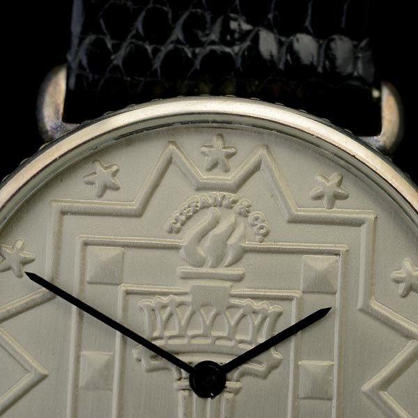TIFFANY & CO. 'THE LIBERTY WATCH' WRISTWATCH. : Lot 275