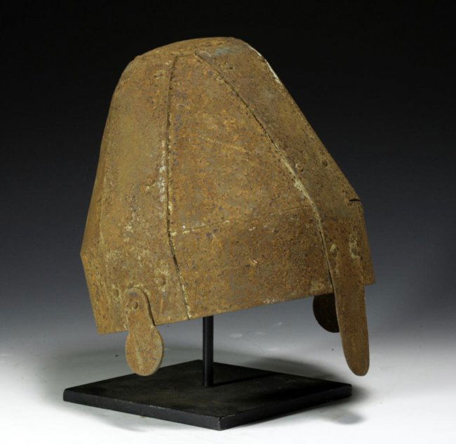 Slavic Banded Nasal Helmet, Late Migration Period : Lot 134