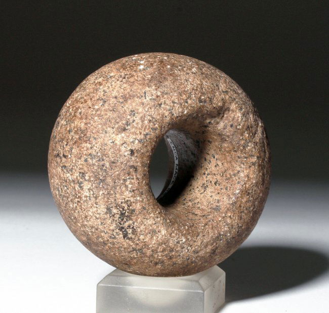 Pre-Columbian Inca Stone Mace Head : Lot 122