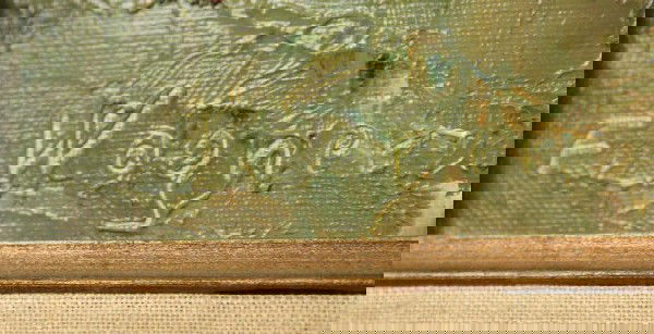 PAINTING - OIL ON CANVAS SIGNED F WAGNER : Lot 30061