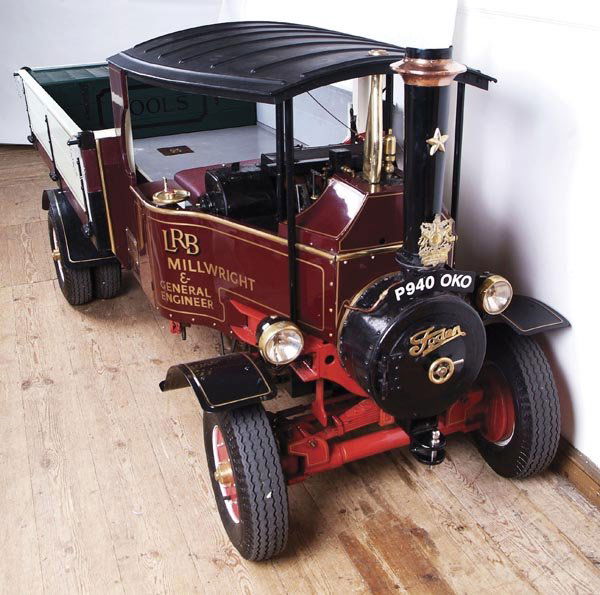 100: A 4 1/2 inch scale Foden Steam Lorry : Lot 100