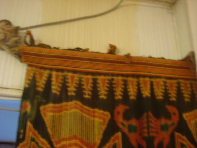 Sumba Ikat Handspun and Dyed Hinggi Blanket: : Lot 53