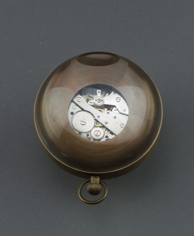 Omega Ball Clock Marked 1882 : Lot 444