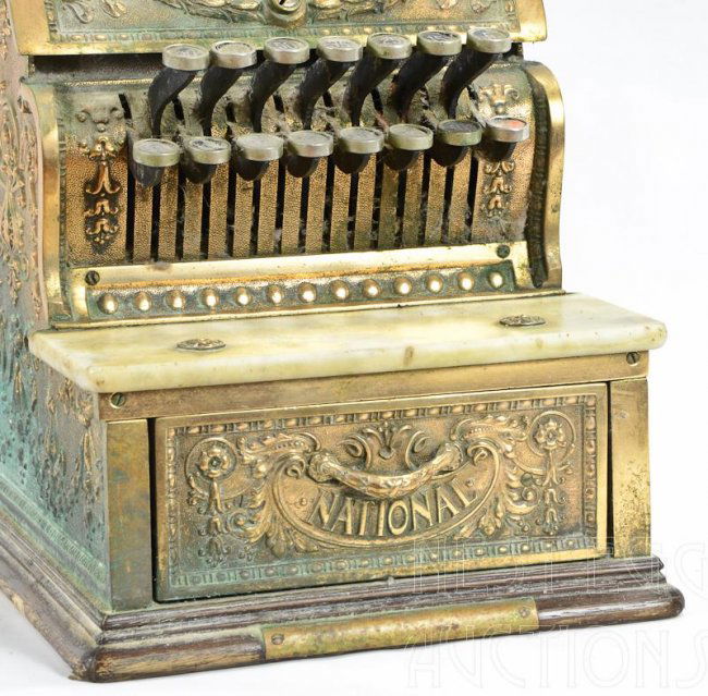 1911 Class 300 Model 313 NCR Brass Cash Register : Lot 11