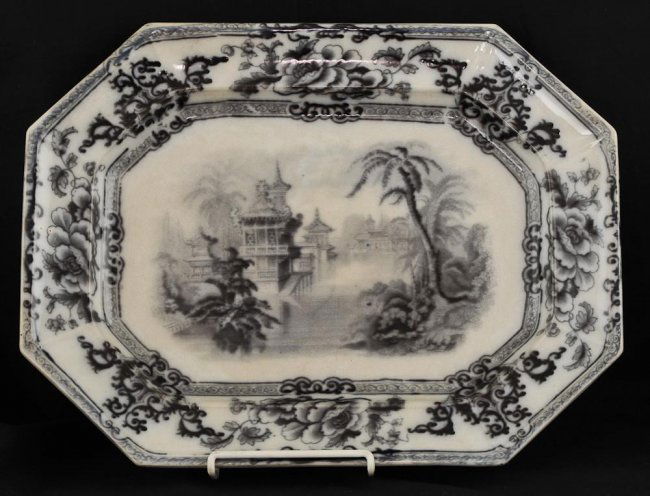 Davenport Flow Mulberry Cyprus Ironstone : Lot 141