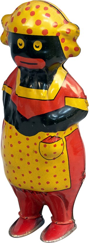 Lot of 2 - Vintage "Mammy" Wind-Up Tin Toys: : Lot 712