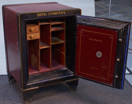 Large Cary Safe Co. Cast-Iron Combination Lock Safe : Lot 1434