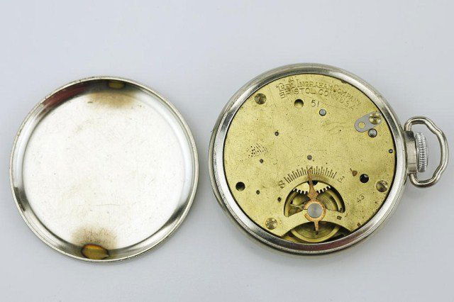 BILTMORE E. INGRAHAM COMPANY BRISTOL POCKET WATCH : Lot 173
