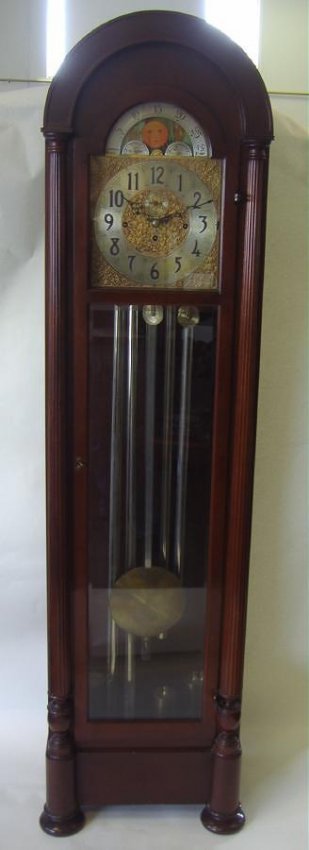 Grandfather Clock, Herschede Hall Clock Company : Lot 52