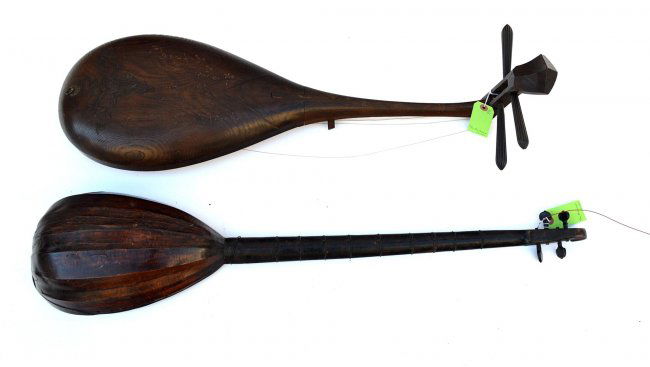 74: Two Middle Eastern Stringed Instruments : Lot 74