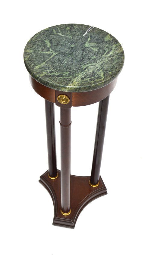 Bombay Company Marble Top Stand : Lot 578