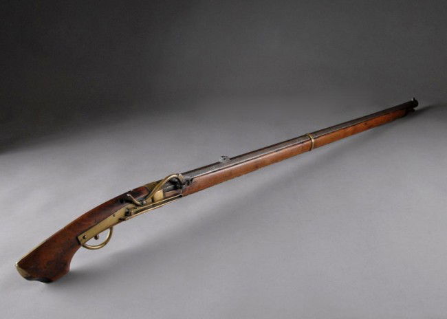 316: A JAPANESE MATCHLOCK MUSKET, : Lot 316