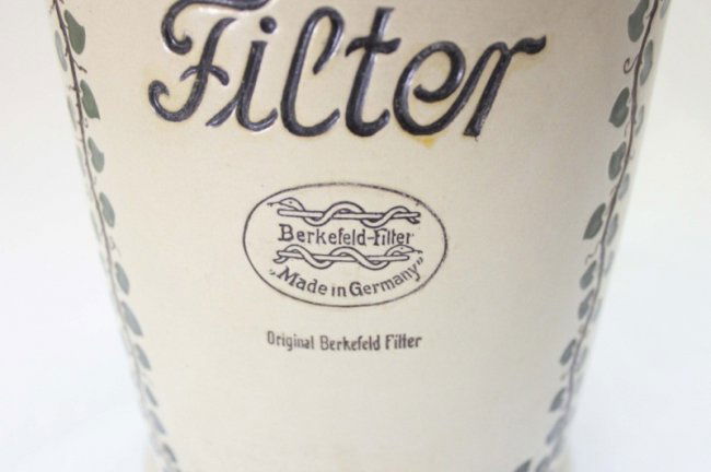 Berkefeld Porcelain Water Filter : Lot 109