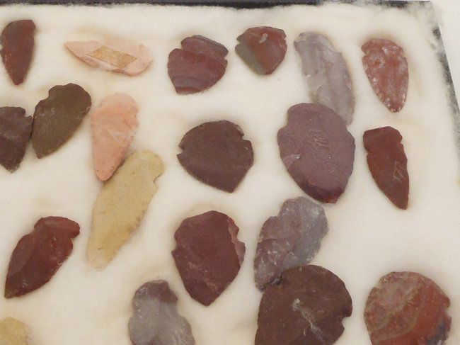 Lot of Apache Native American Arrowheads : Lot 2