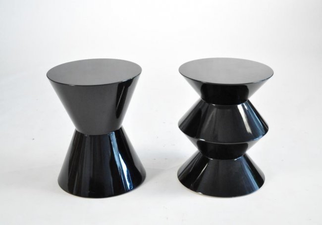 PAIR OF MINOTTI CESAR END TABLES : Lot 8