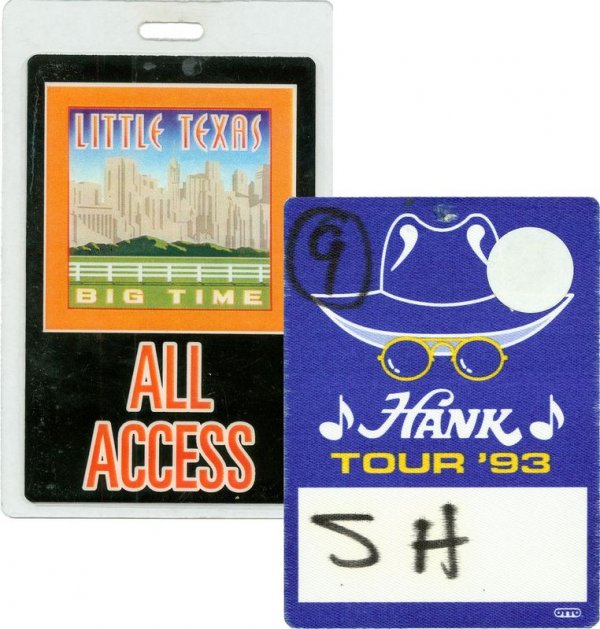 0940: ROCK CONCERT BACKSTAGE PASS COLLECTION : Lot 940