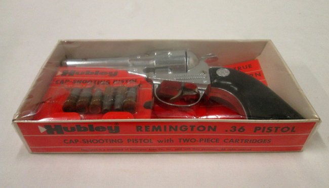 HUBLEY REMINGTON .36 PISTOL CAP GUN : Lot 177