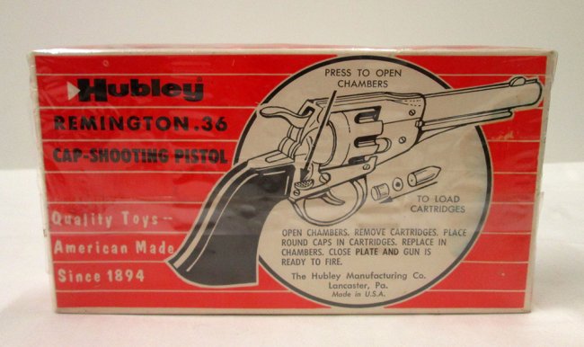 HUBLEY REMINGTON .36 PISTOL CAP GUN : Lot 177