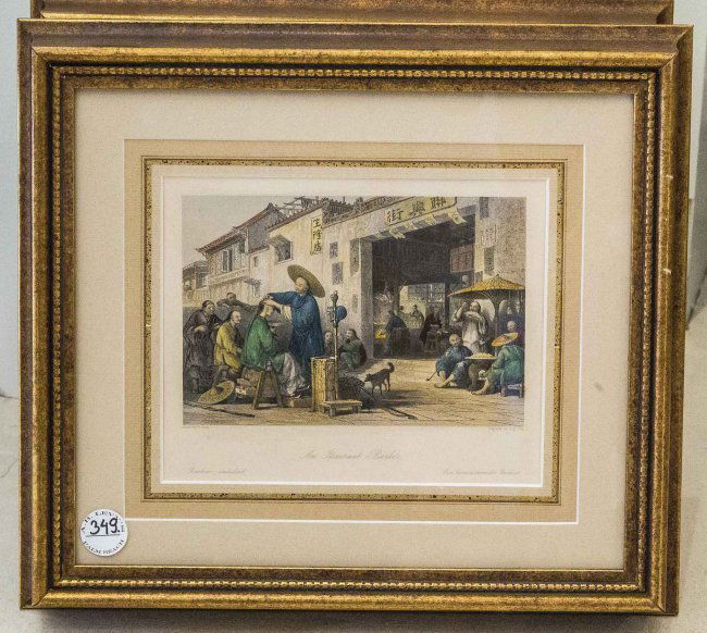 THOMAS ALLOM, THREE ENGRAVINGS, CHINA, C. 1840 : Lot 183