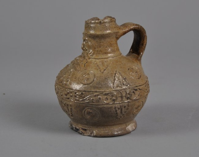 Rare Frechen 16th century Bartmann Krug Jug : Lot 4