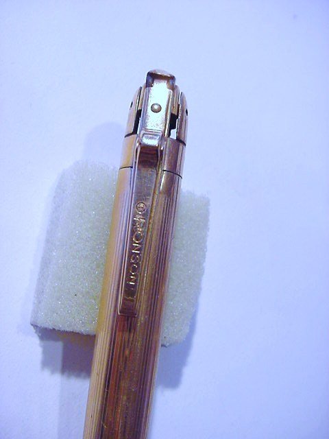 VINTAGE RONSON GOLD FILLED LIGHTER PEN NEEDS WORK : Lot 567