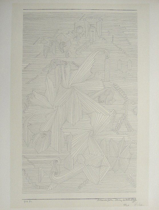 Paul Klee, signed original Lithograph, 1939 : Lot 43