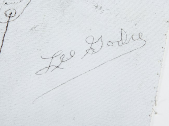 Lee Godie (USA, 1908-1994) Painting : Lot 58