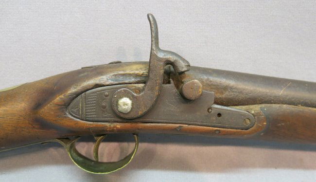 LONDON WARRANTED PERCUSSION TRADE MUSKET : Lot 109A