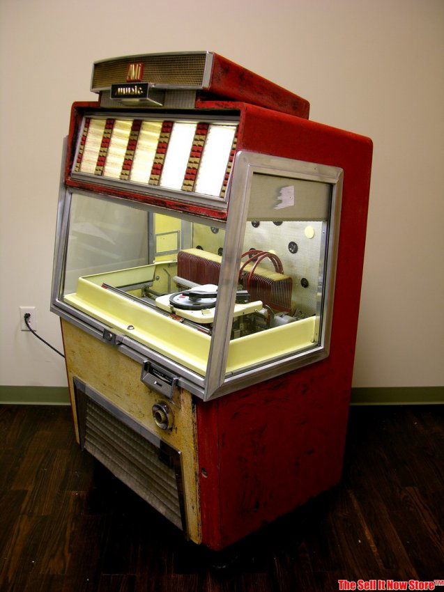 1955 AMI G-120 G Coin Operated Jukebox : Lot 170