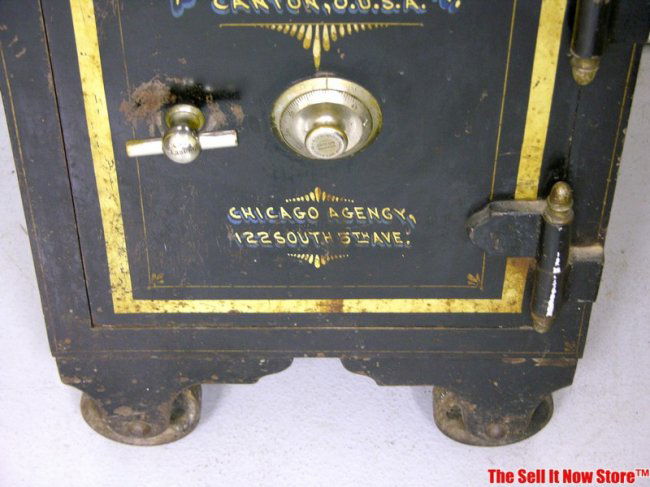 Antique Diebold Special Safe Canton Ohio Chicago : Lot 196