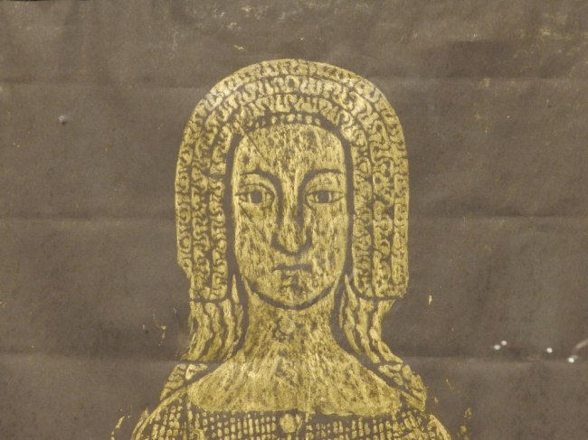 Pair of English Church Monumental Brass Rubbings : Lot 126