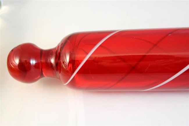8 Murano Style Blown Glass Rolling Pin Lot 8
