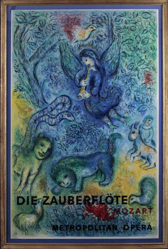 Marc Chagall (1887-1985) 1967 Litho Poster Met Opera : Lot 6