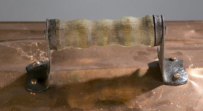 Large Copper Boiling Pot with Handled Lid : Lot 215