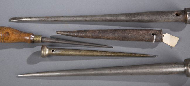 Six (6) Antique Marlin Spikes : Lot 249