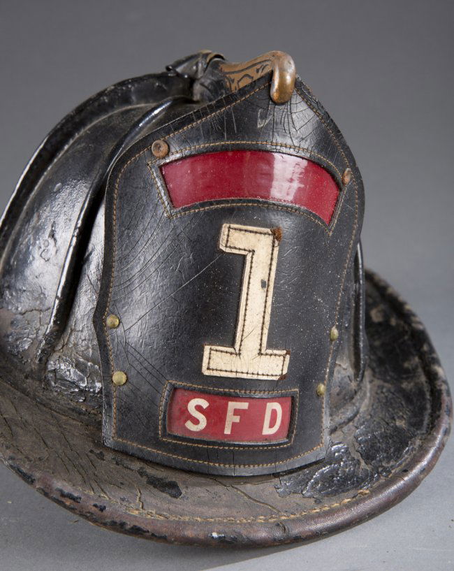 Vintage Seattle Fire Department Helmet : Lot 270