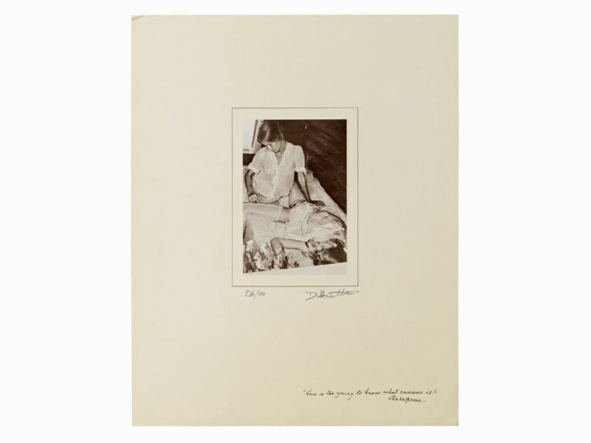 David Hamilton (b. 1933), Love is Too Young, Signed, : Lot 77