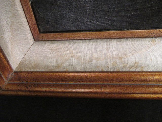 KENNETH SU PORTRAIT PAINTING: NATIVE AMERICAN PORTRAIT : Lot 217