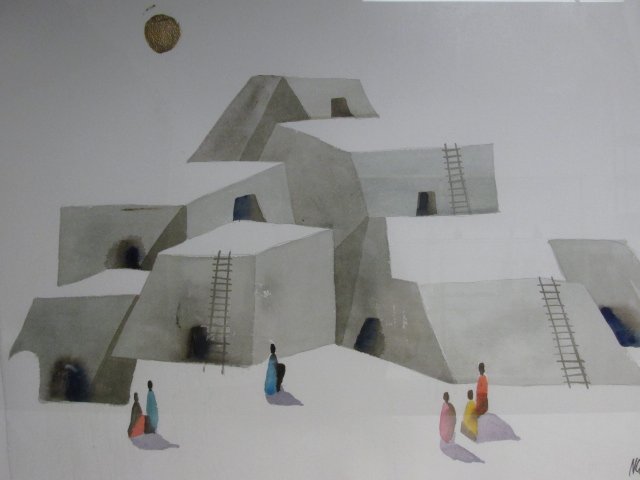 NOAL BETTS WATERCOLOR PAINTING ON PAPER : Lot 422