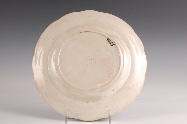CLEWS 13 COLONIES HISTORICAL BLUE STAFFORDSHIRE PLATE : Lot 97