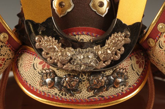 VINTAGE JAPANESE SAMURAI KABUTO HELMET REPLICA : Lot 418