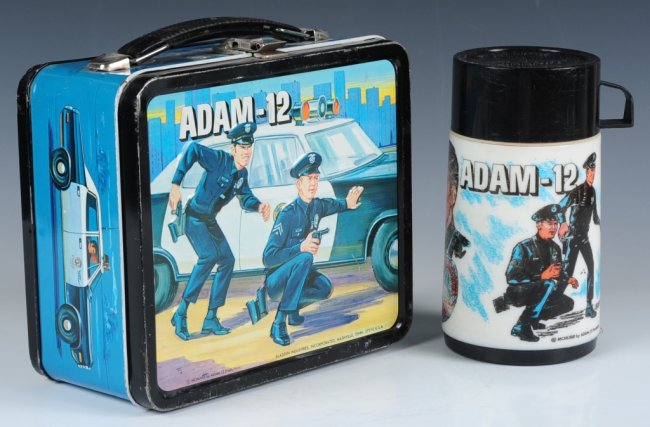 1972 ADAM-12 LUNCH BOX : Lot 88