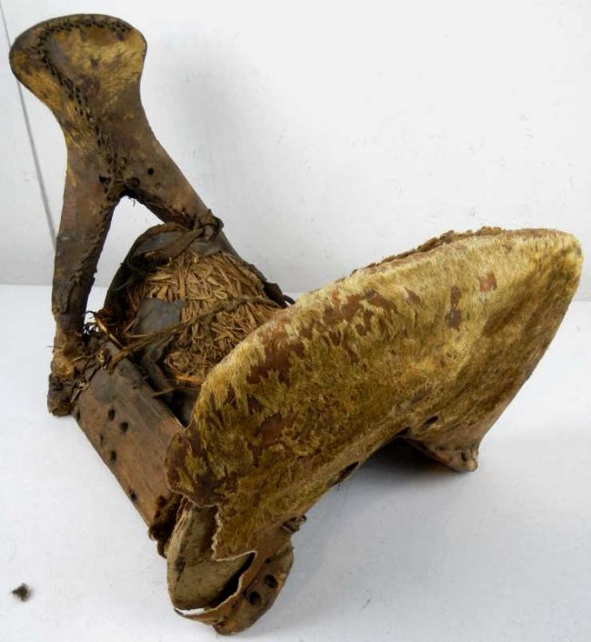 Antique Indian Saddle Tree : Lot 324