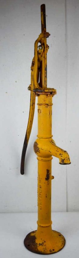 Antique Red Jacket Water Pump : Lot 385